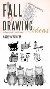 10+ Fall Drawing Ideas and Easy Doodles to Draw - Craft-Mart
