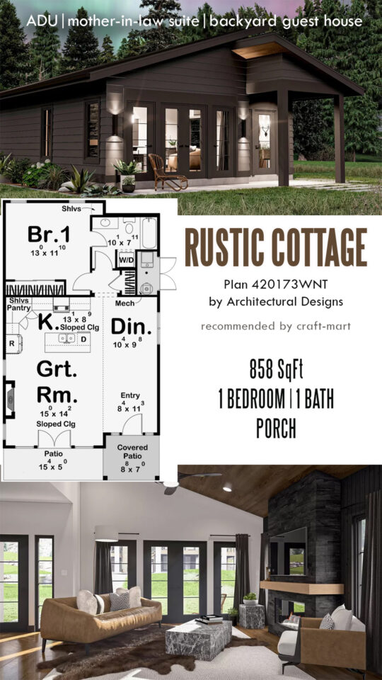 11 Small Cottage House Plans: Charming and Budget-Friendly - Craft-Mart