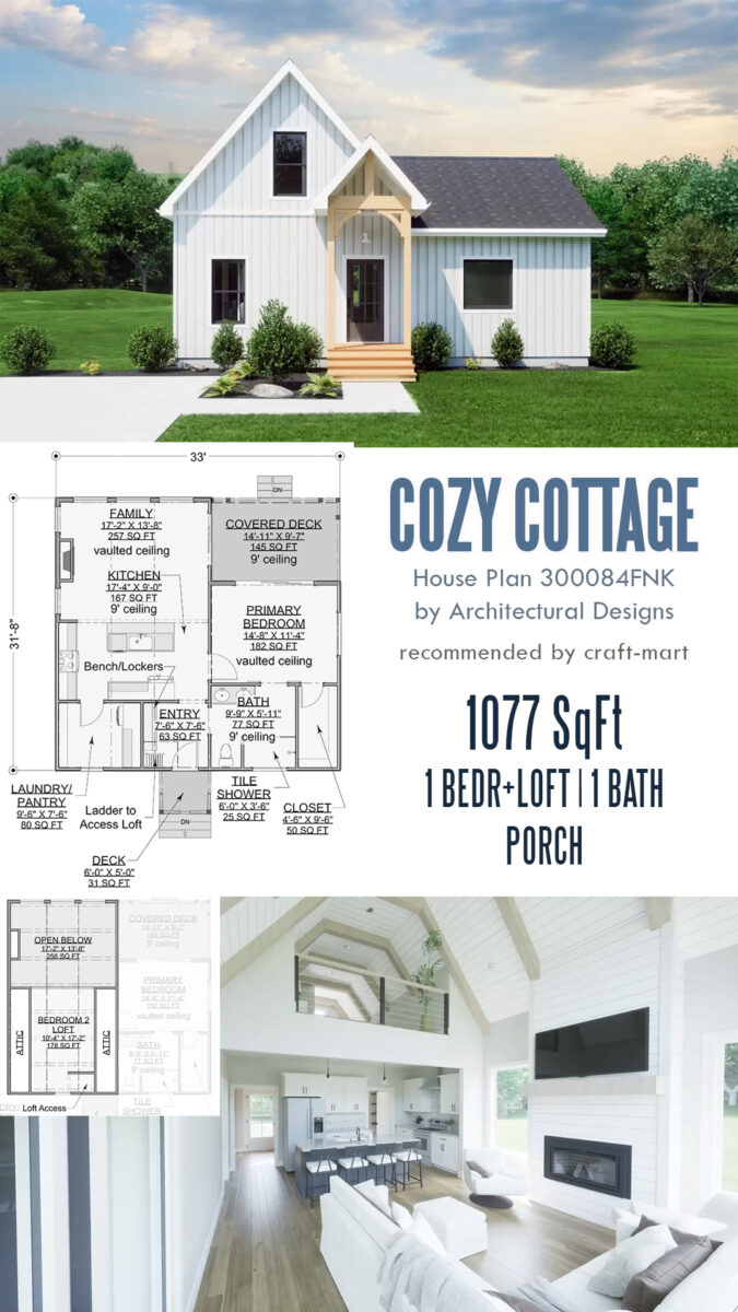 11 Small Cottage House Plans: Charming and Budget-Friendly - Craft-Mart
