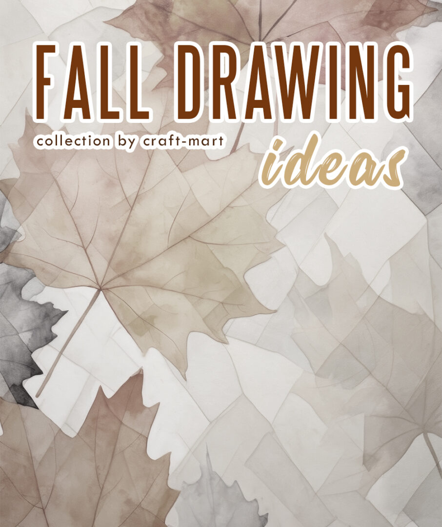easy fall drawing ideas Archives - Craft-Mart