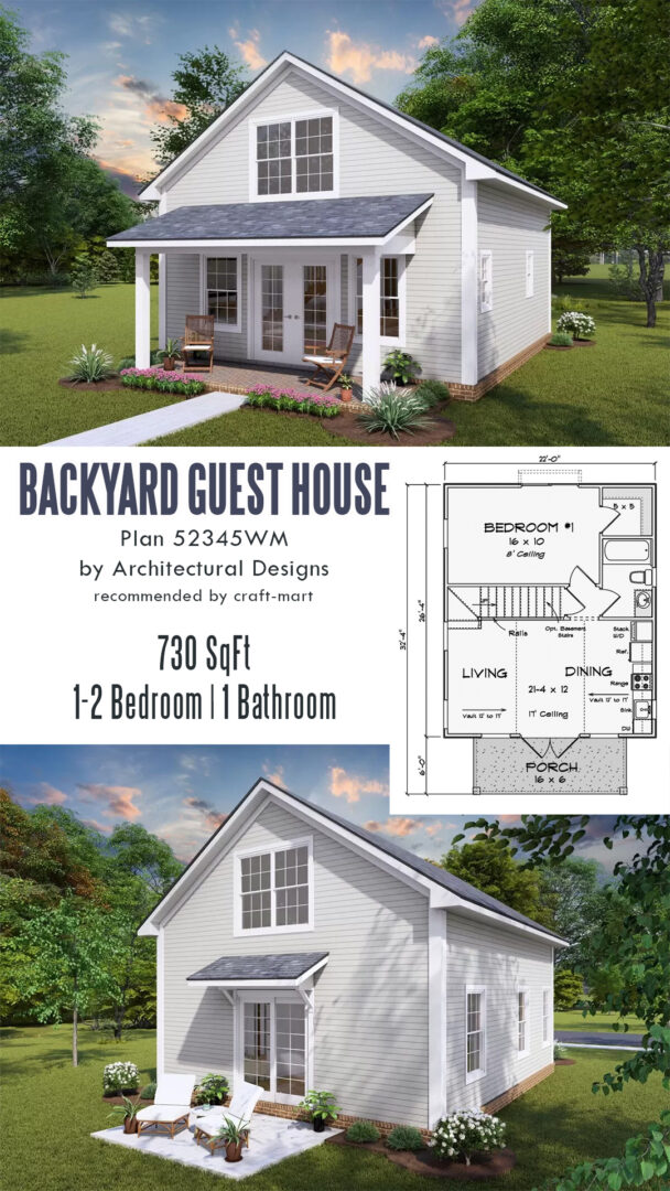 How to Build a Small Guest House in Your Backyard - Craft-Mart