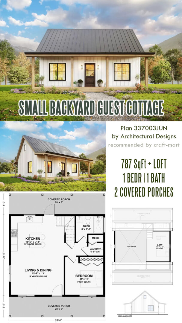 How to Build a Small Guest House in Your Backyard - Craft-Mart