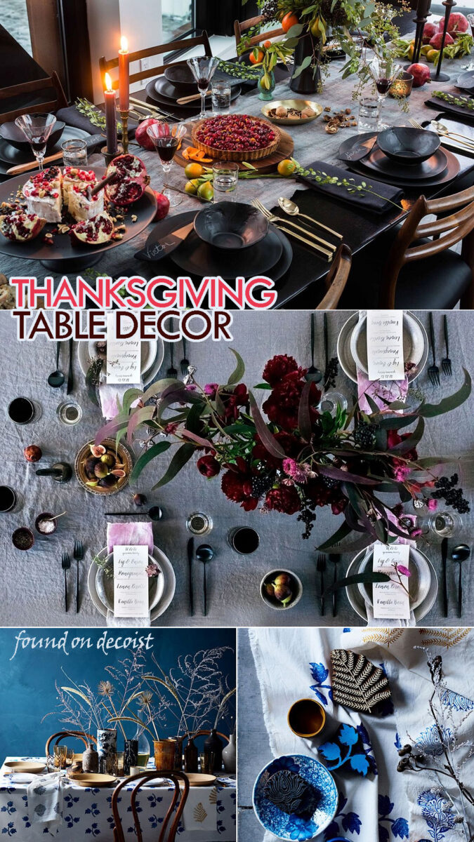 Modern Thanksgiving Table Decor - Craft-Mart