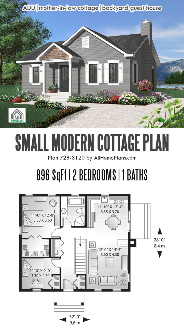 12 Amazing 800 sq ft (or less) House Plans - Craft-Mart