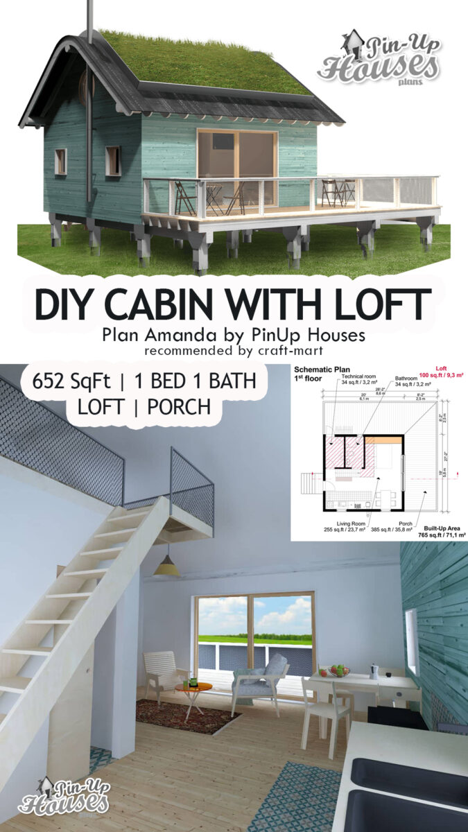 11 Rustic Cabin Plans and Steps to Build Yours - Craft-Mart