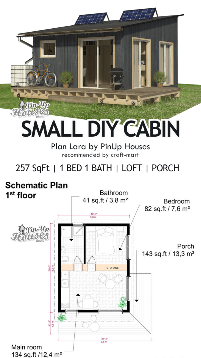 11 Rustic Cabin Plans and Steps to Build Yours - Craft-Mart