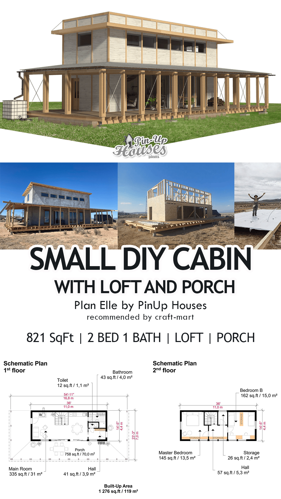 309_7-ELLE_DIY_SMALL_CABIN_PLANS - Craft-Mart