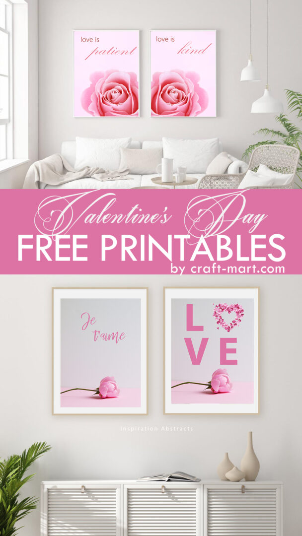 7 Free Valentine Printables - Craft-Mart