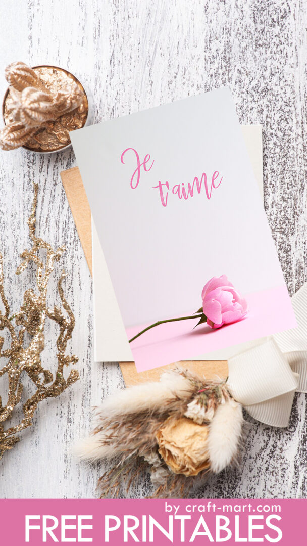 7 Free Valentine Printables - Craft-Mart