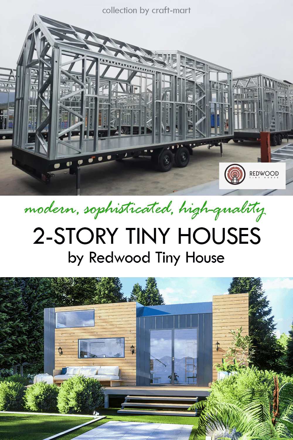 2-Story Tiny House that Feels Spacious - Craft-Mart