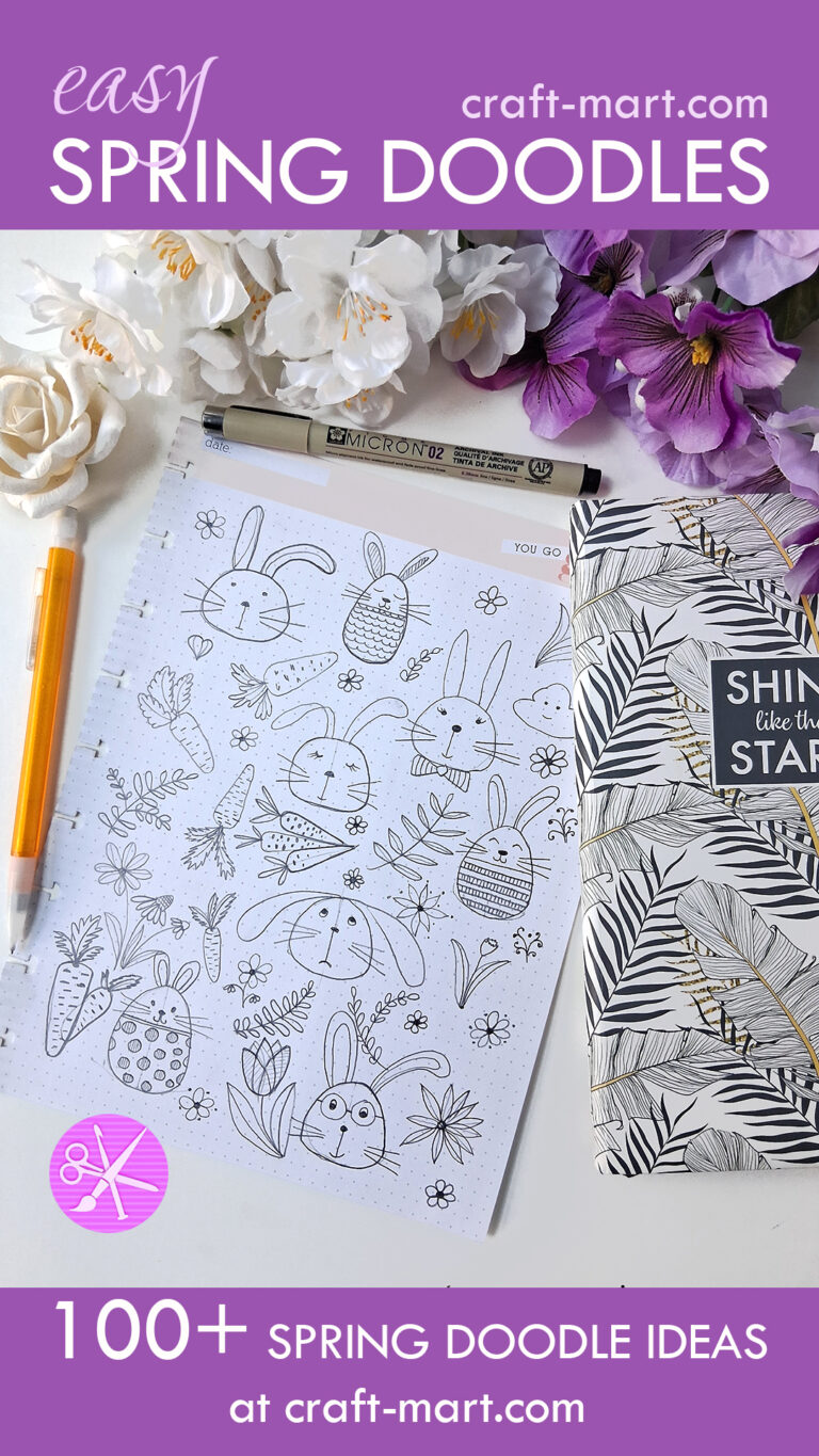 100+ Easy Spring Doodles - Craft-Mart