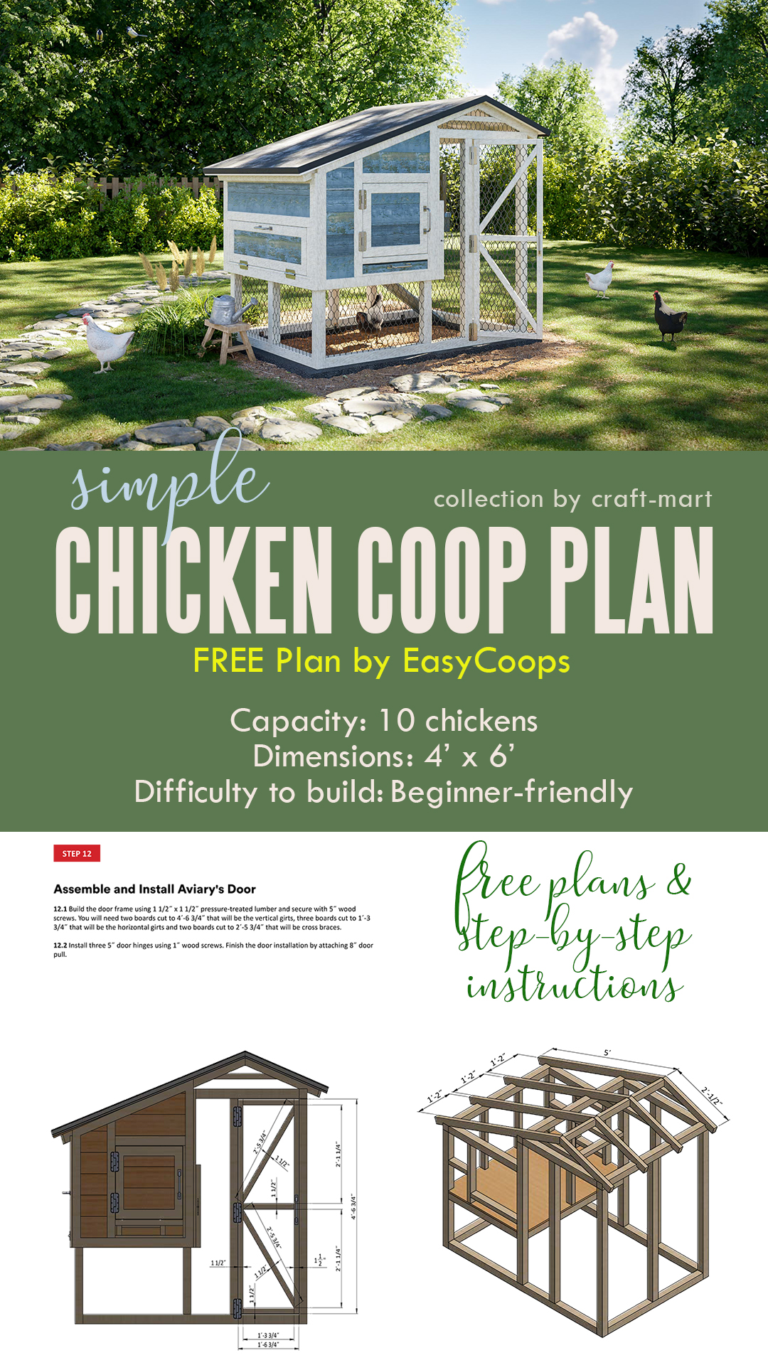 326_5-SIMPLE_CHICKEN_COOP_PLANS - Craft-Mart