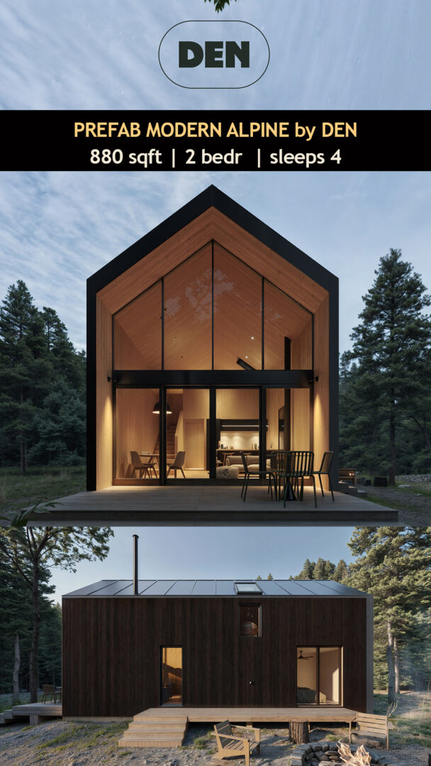 Modern Cabin: Prefab Kit by DEN - Craft-Mart