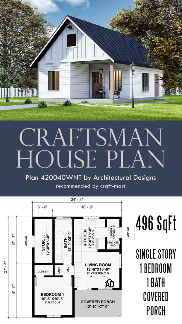 12+ Trending Craftsman House Plans - Craft-Mart
