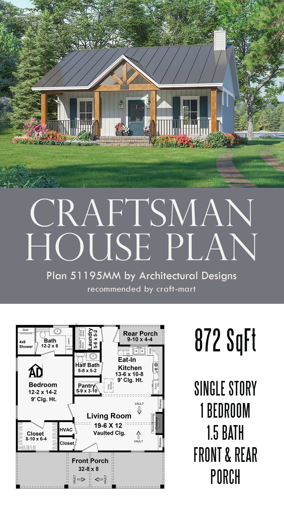 351 7 Craftsman House Plans Craft Mart