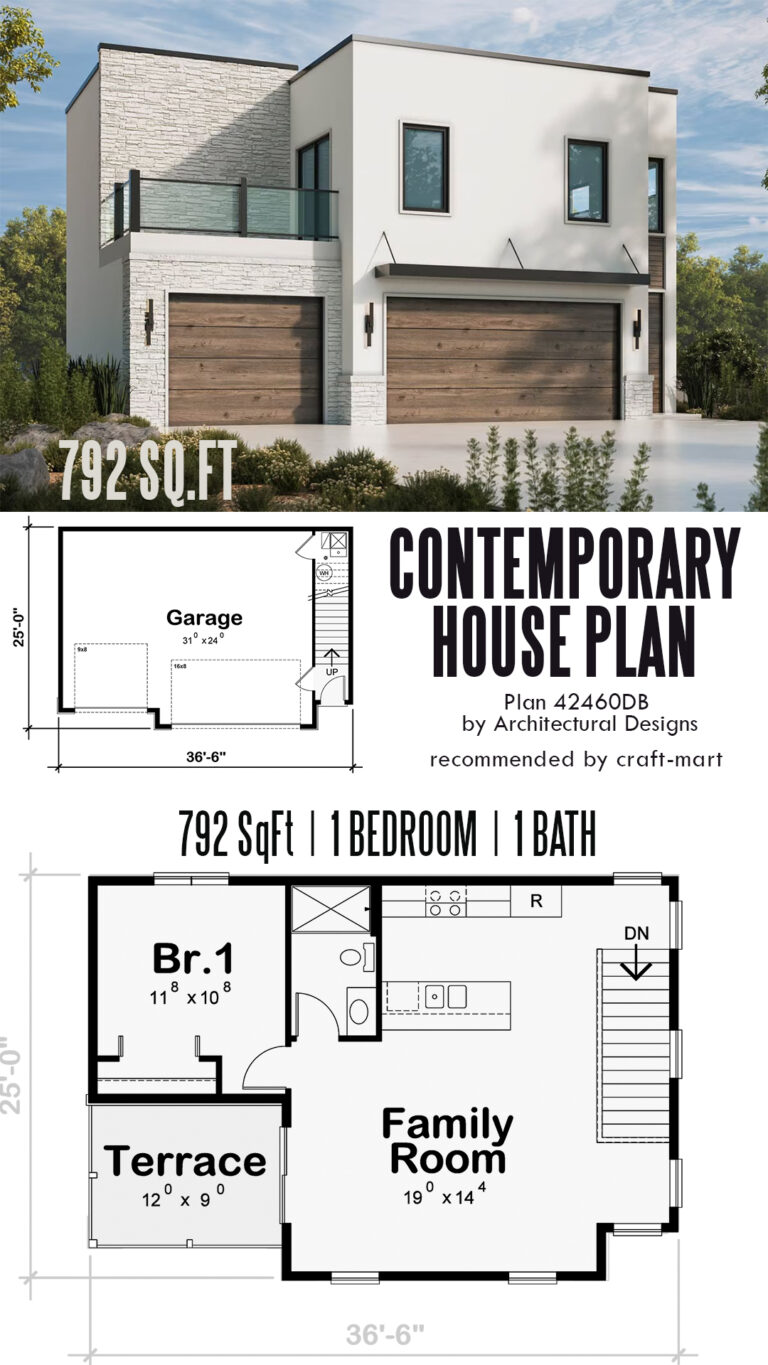 800 Square Foot House Plans: Modern Housing Trend - Craft-Mart