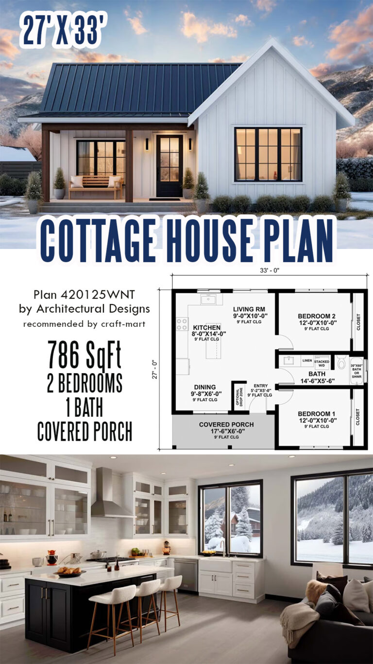 14 Modern Cottage House Plans - Craft-Mart