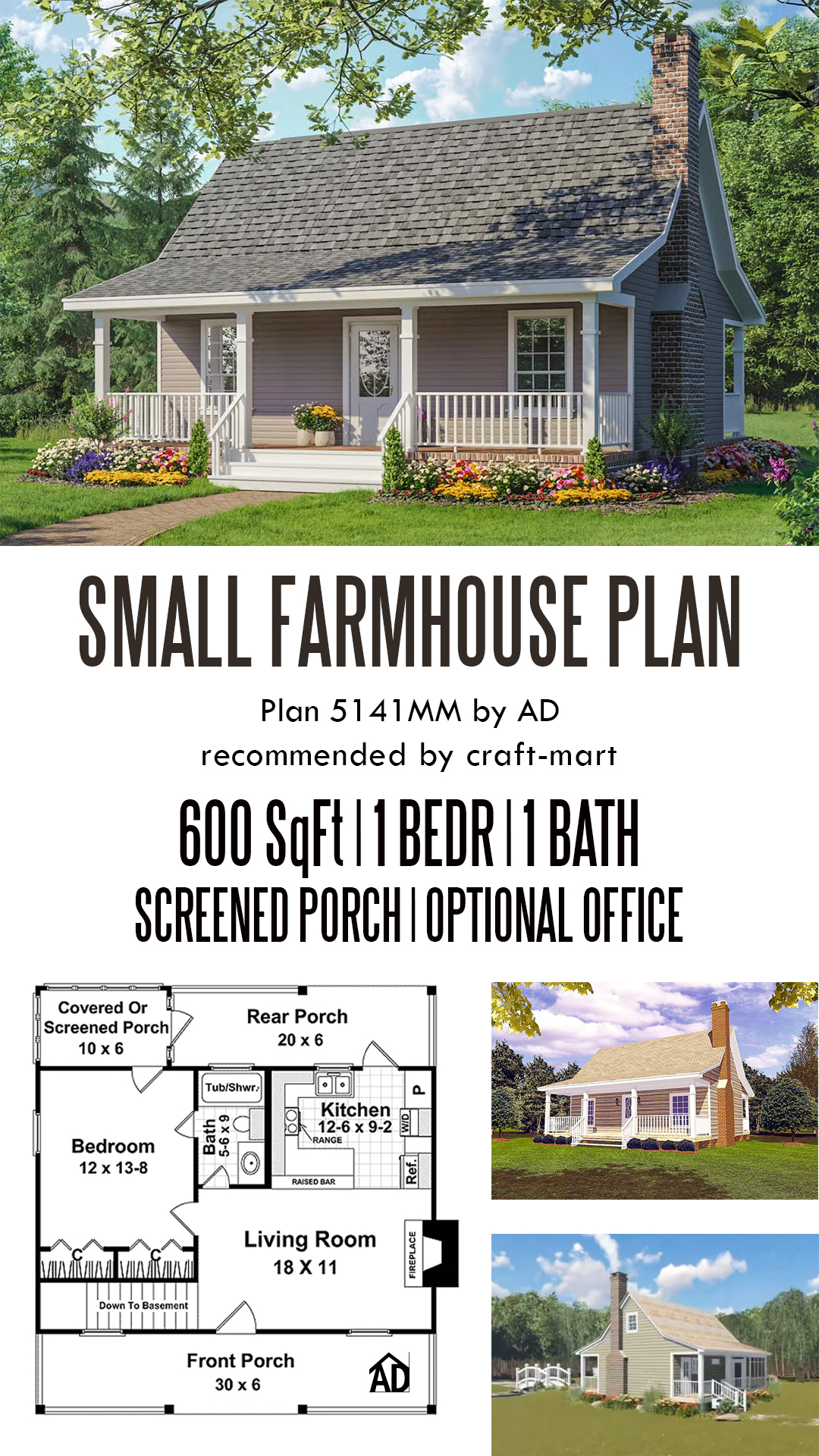 Small Farmhouse Plans for Building Your Dream Home - Craft-Mart