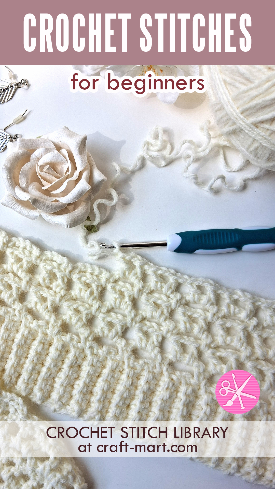 Crochet Stitch for Beginners: Modern Lace - Craft-Mart