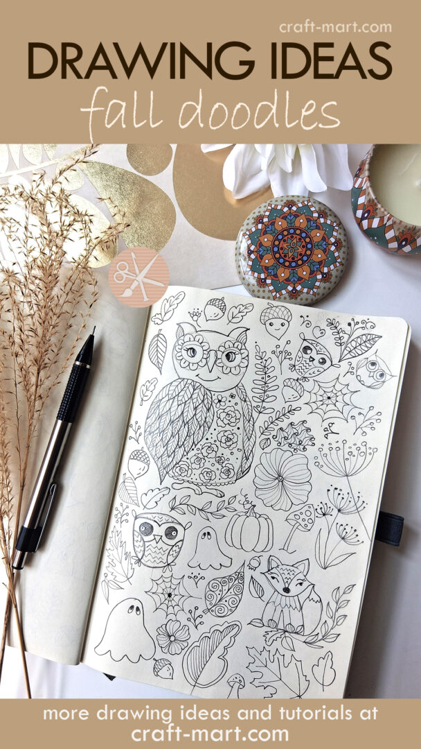 77+ Easy Fall Doodles to Add Pumpkin Spice to Your Bujo - Craft-Mart
