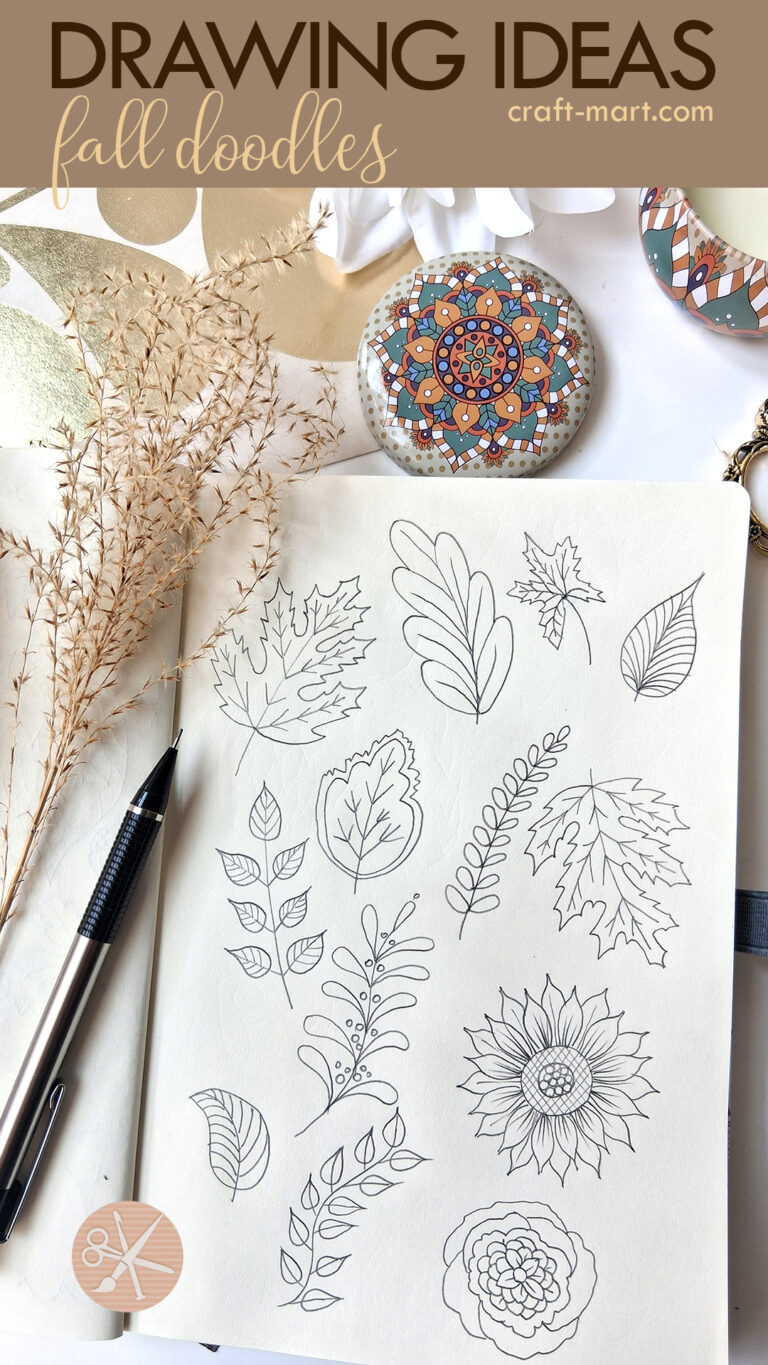 77+ Easy Fall Doodles to Add Pumpkin Spice to Your Bujo - Craft-Mart