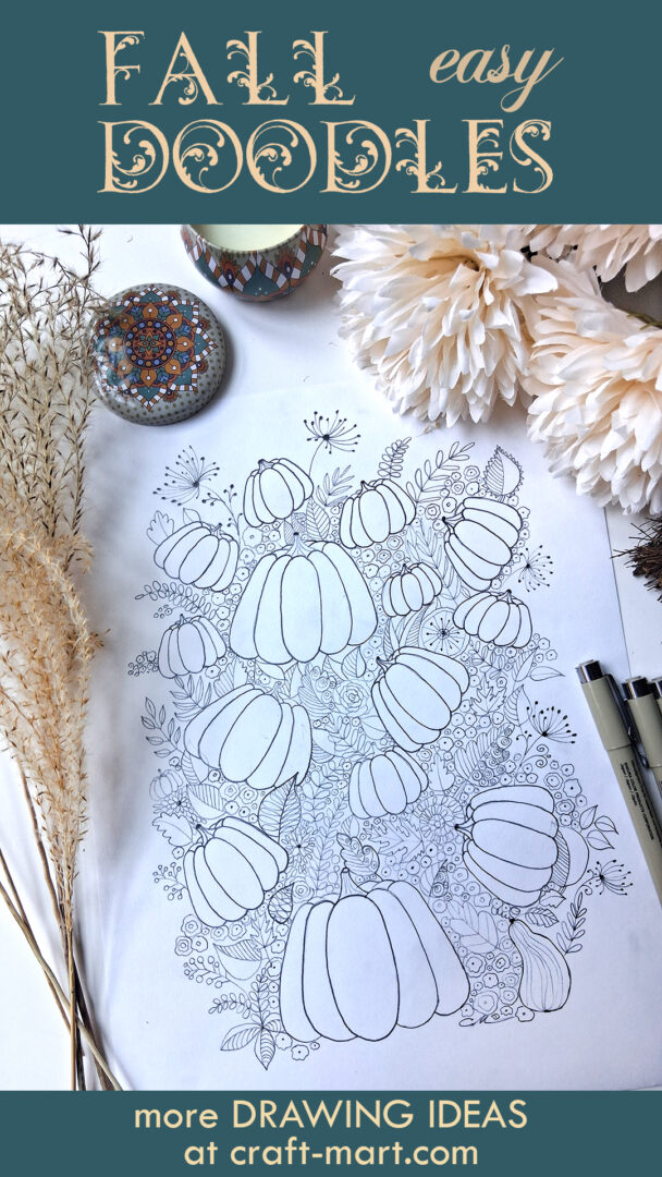 77+ Easy Fall Doodles to Add Pumpkin Spice to Your Bujo - Craft-Mart