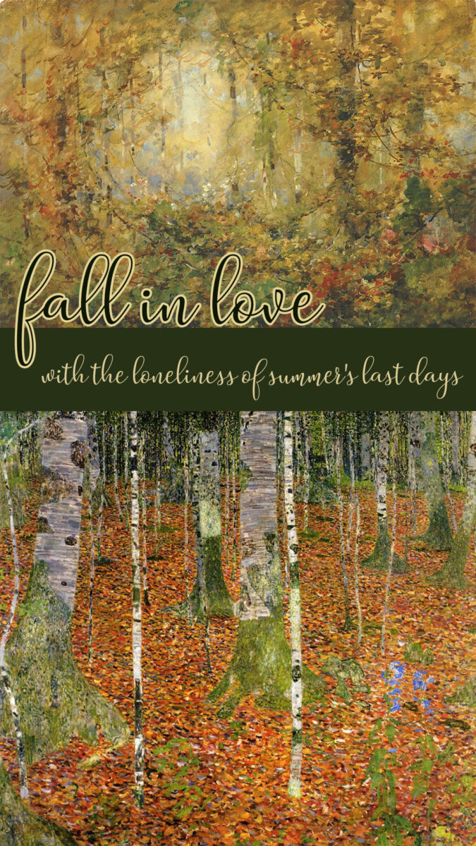 Wallpaper Ideas: Bye, Summer, Hello, Fall - Craft-Mart