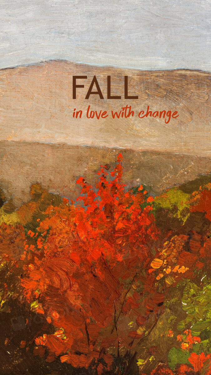 Wallpaper Ideas: Bye, Summer, Hello, Fall - Craft-Mart