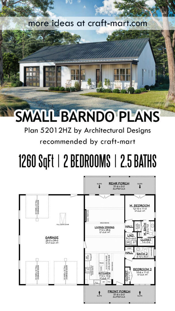Small Barndo Floor Plans: How Small is Too Small? - Craft-Mart