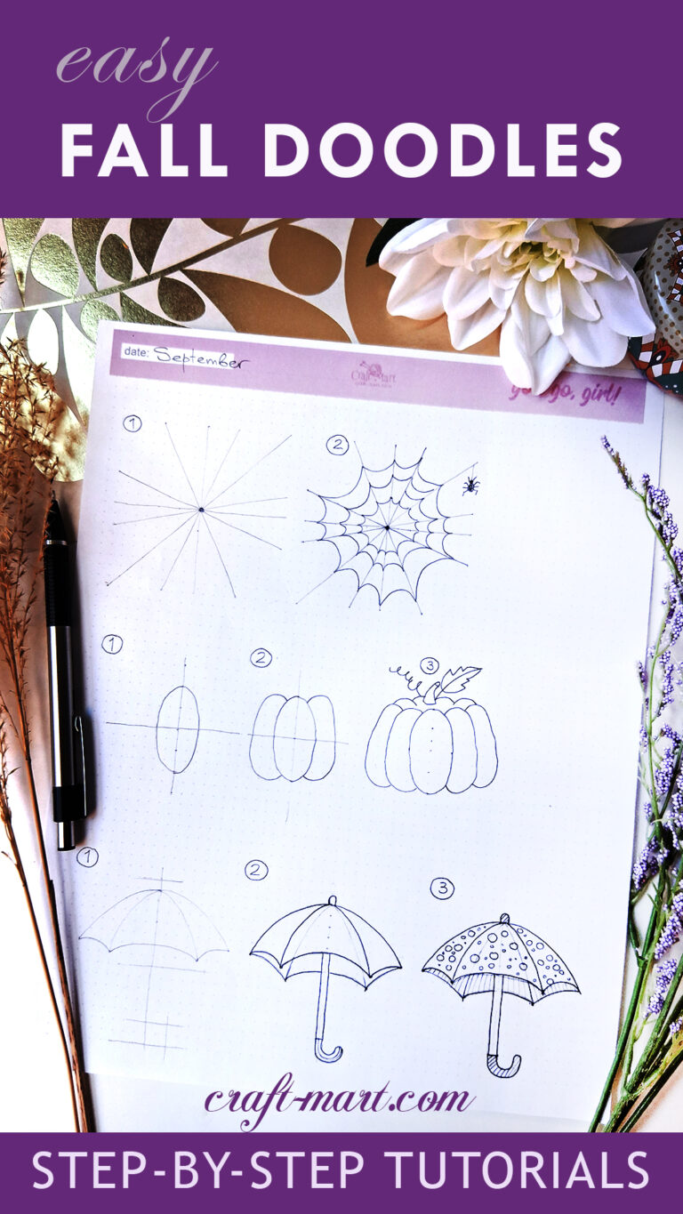Fall Doodles Step by Step - Craft-Mart