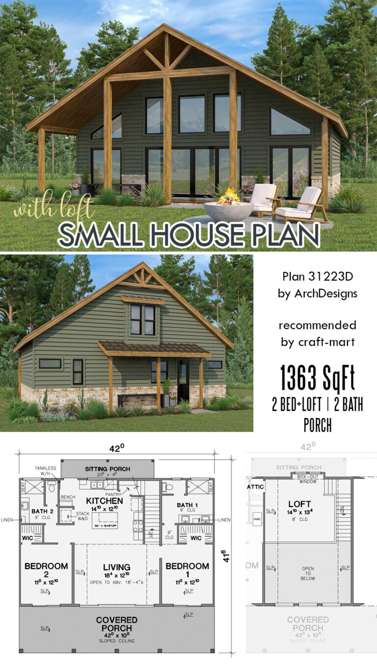 15 Small House Plans We Love - Craft-Mart