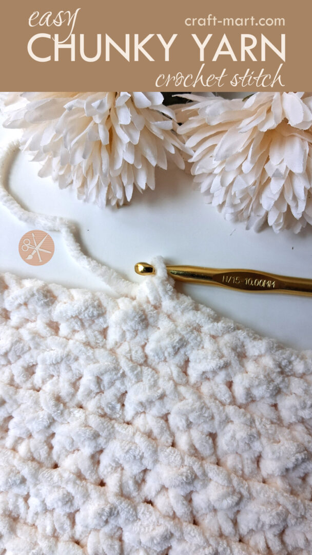 Chunky Yarn Crochet Stitch - Craft-Mart