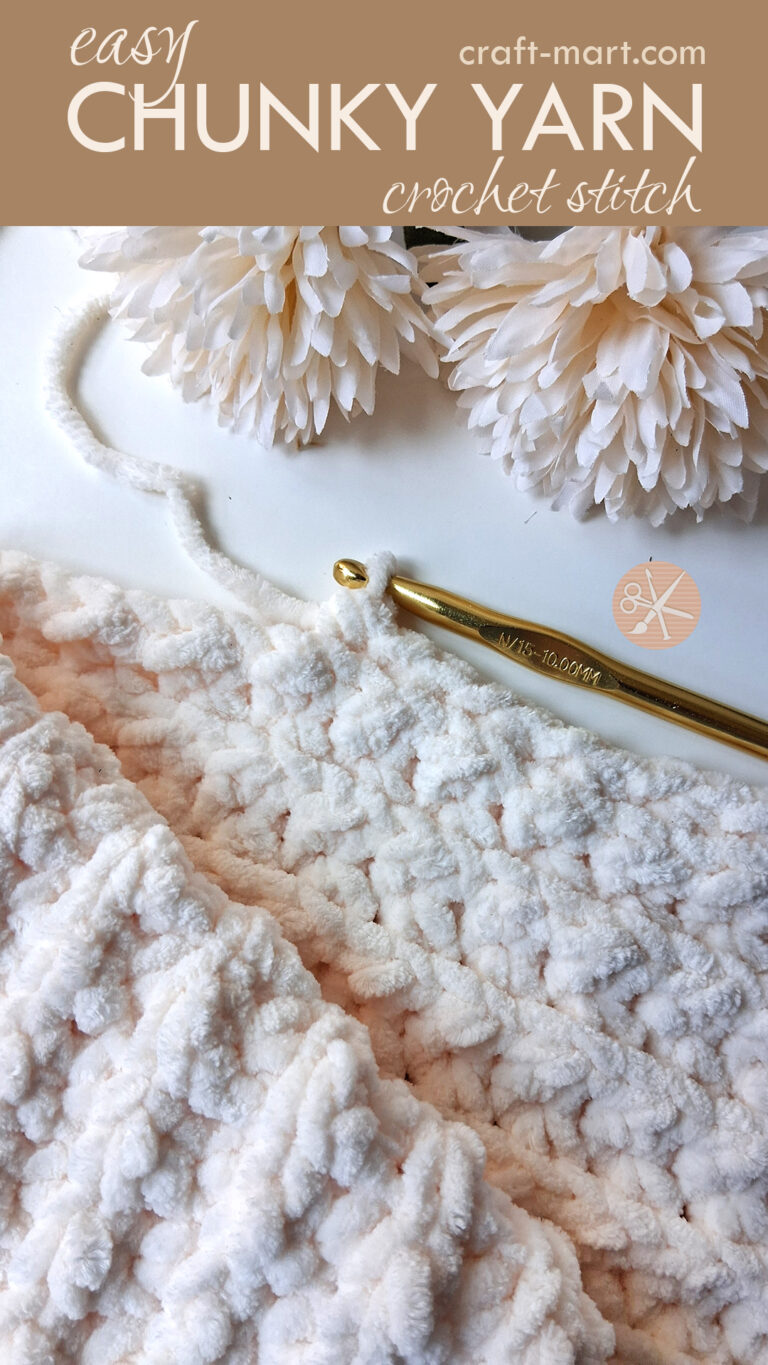 Chunky Yarn Crochet Stitch - Craft-Mart