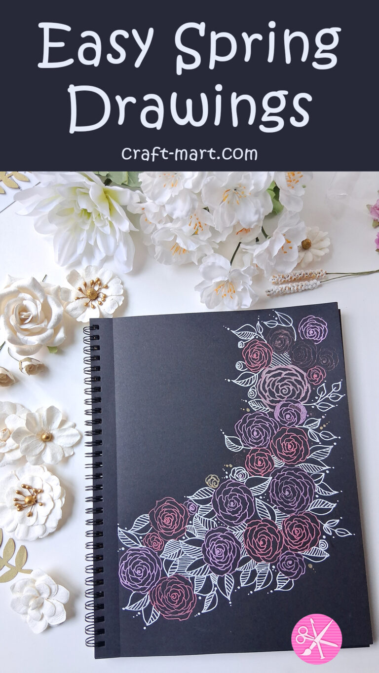Easy Spring Drawings - Craft-Mart