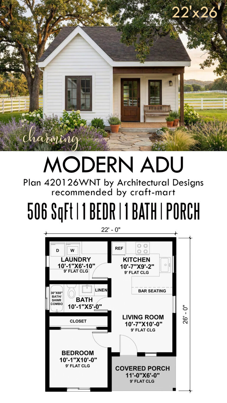 Small House Layouts to Build a Modern ADU - Craft-Mart